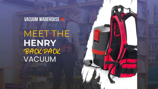 Cleaning Pros Love this! Meet the Henry Backpack Vacuum! – Vacuum Warehouse