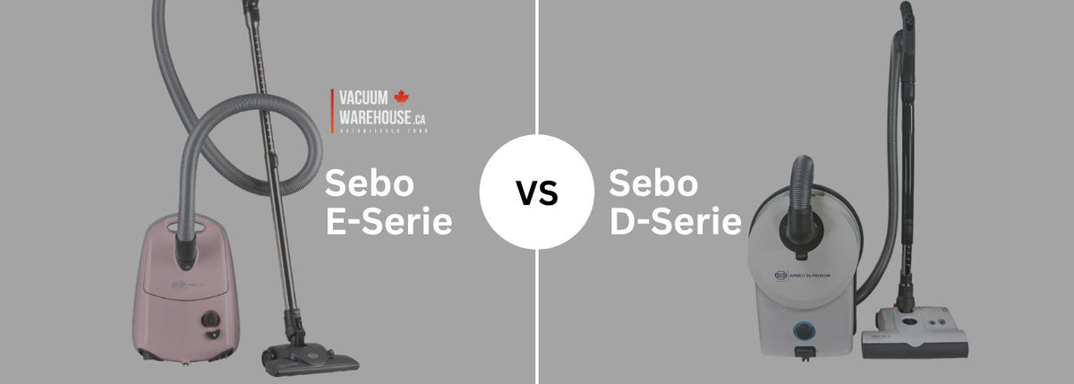 SEBO E-Series vs D-Series? Which model is Right for You? – Vacuum Warehouse