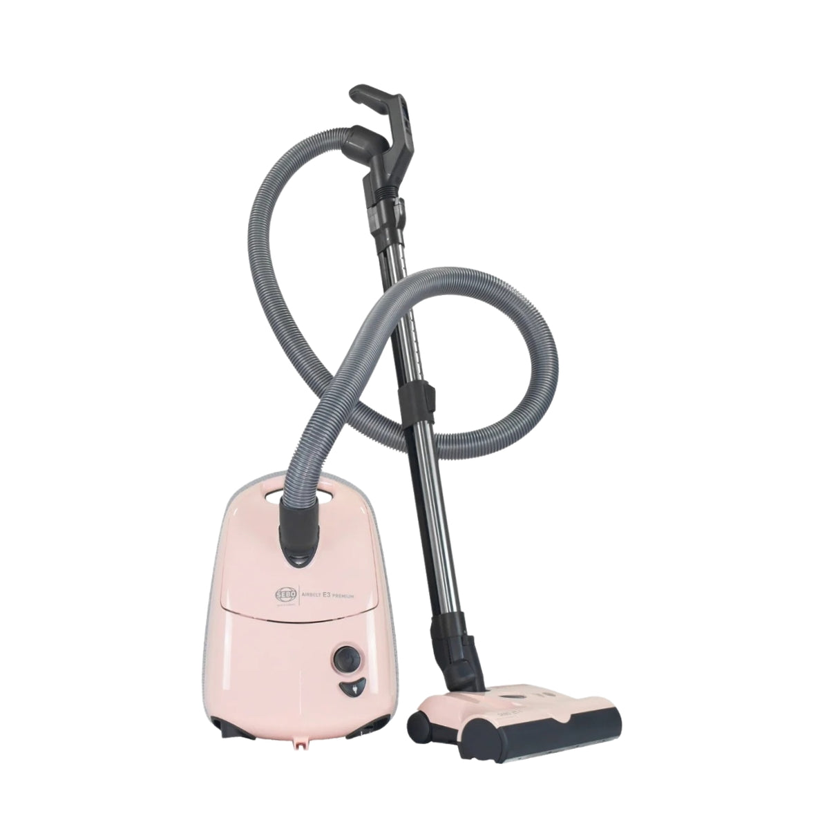 Sebo Airbelt E3 Premium Canister Vacuum - Pastel Pink – Vacuum Warehouse