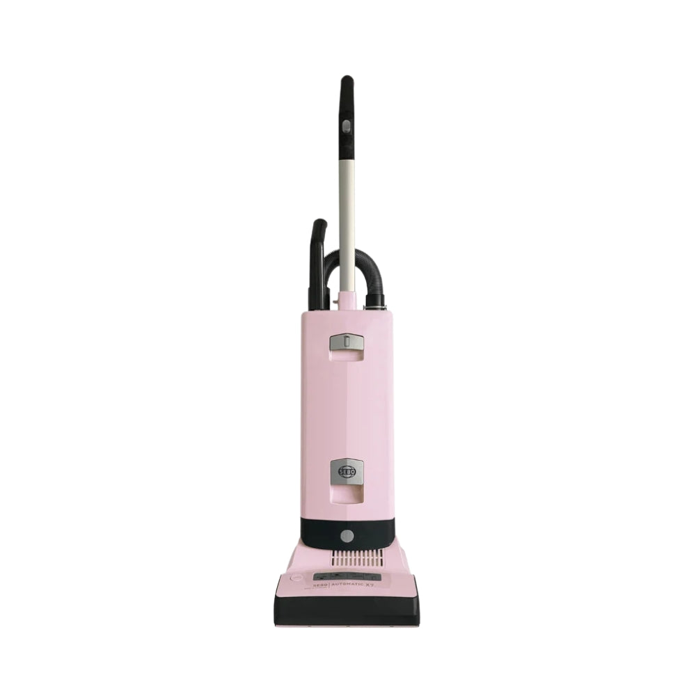 Sebo Automatic X7 Upright Vacuum Cleaner - Pastel Pink – Vacuum Warehouse